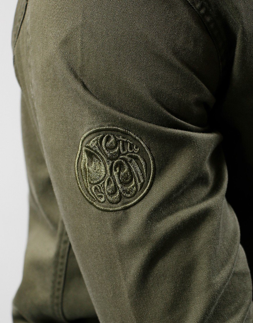 Pretty Green Connor Overshirt Khaki - Terraces Menswear