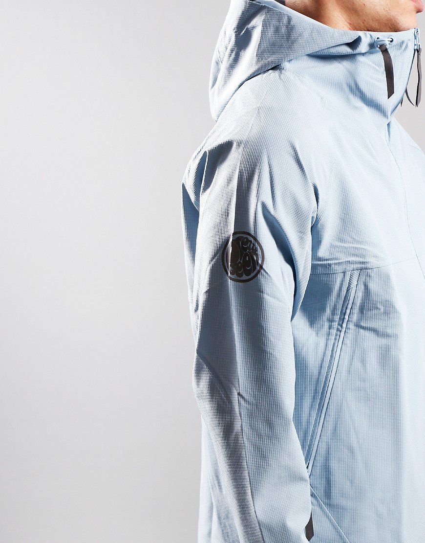 Pretty Green Cyclone Hooded Jacket Blue - Terraces Menswear