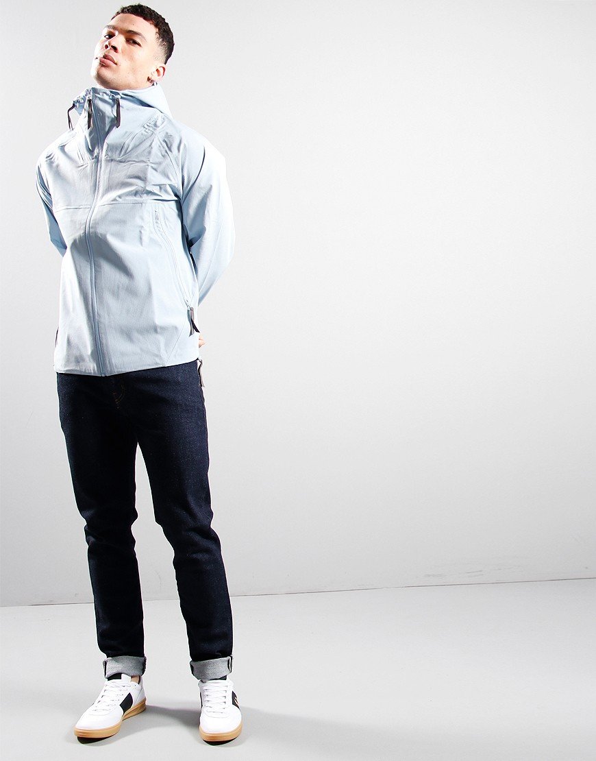 Pretty Green Cyclone Hooded Jacket Blue - Terraces Menswear