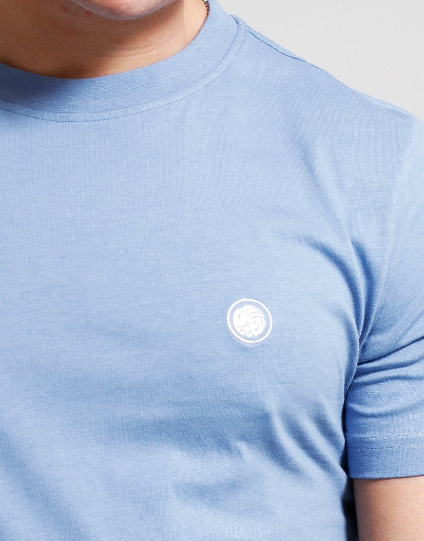 Pretty Green Mitchell T-Shirt Pale Blue - Terraces Menswear