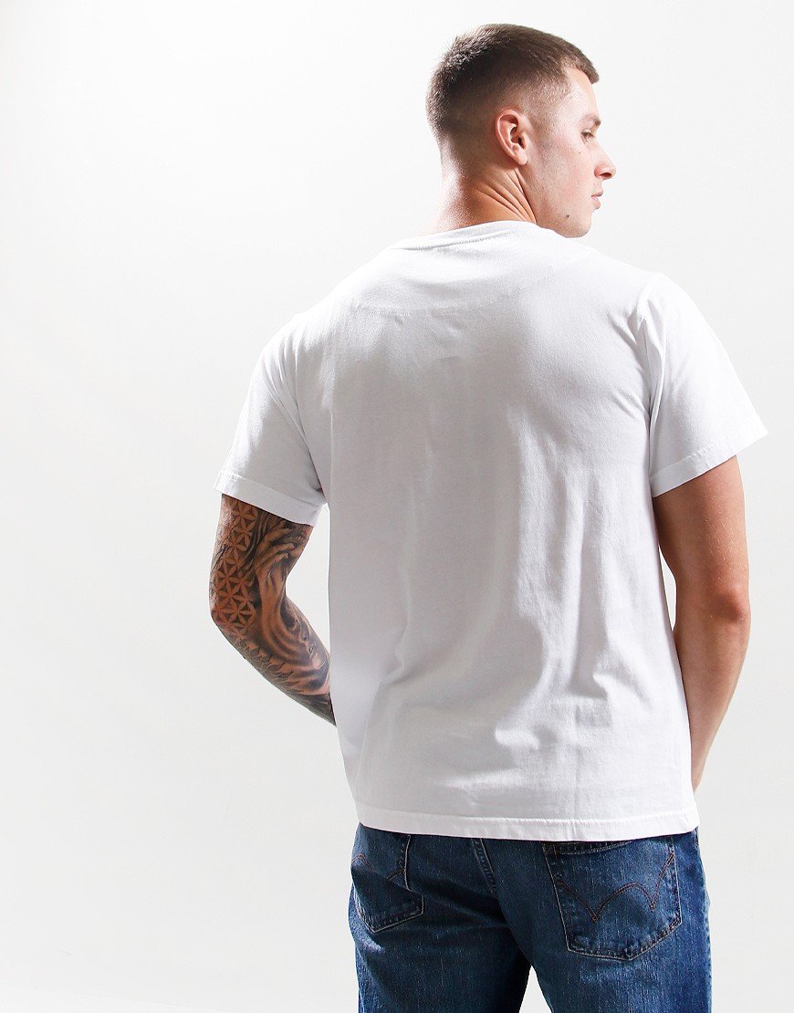 Pretty Green Music Emblem T-shirt White - Terraces Menswear