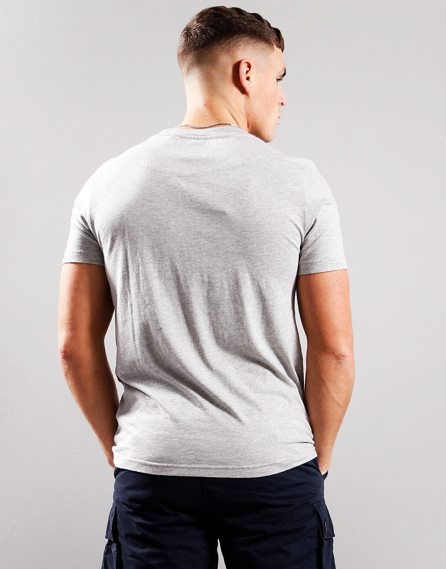 Pretty Green Tilby Logo T-Shirt Grey - Terraces Menswear