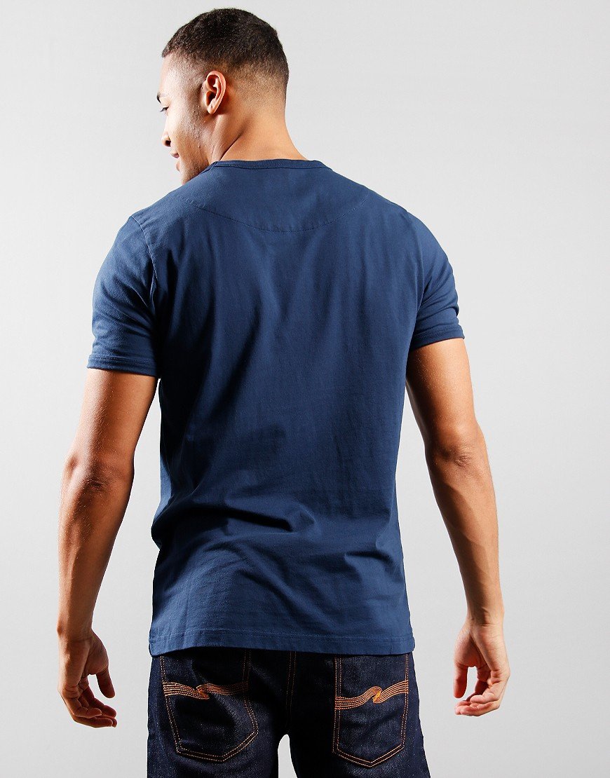 Pretty Green Tilby Logo T-shirt Navy - Terraces Menswear