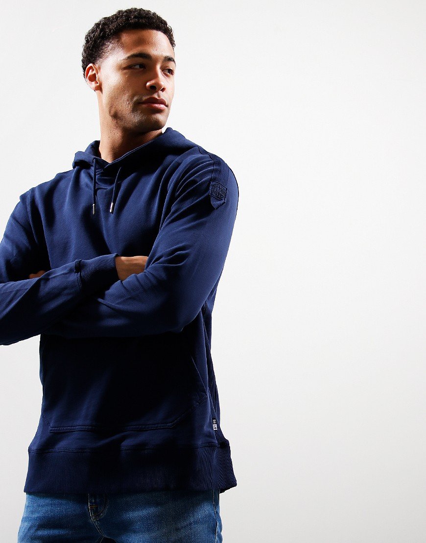 ST95 Hooded Sweat Navy - Terraces Menswear