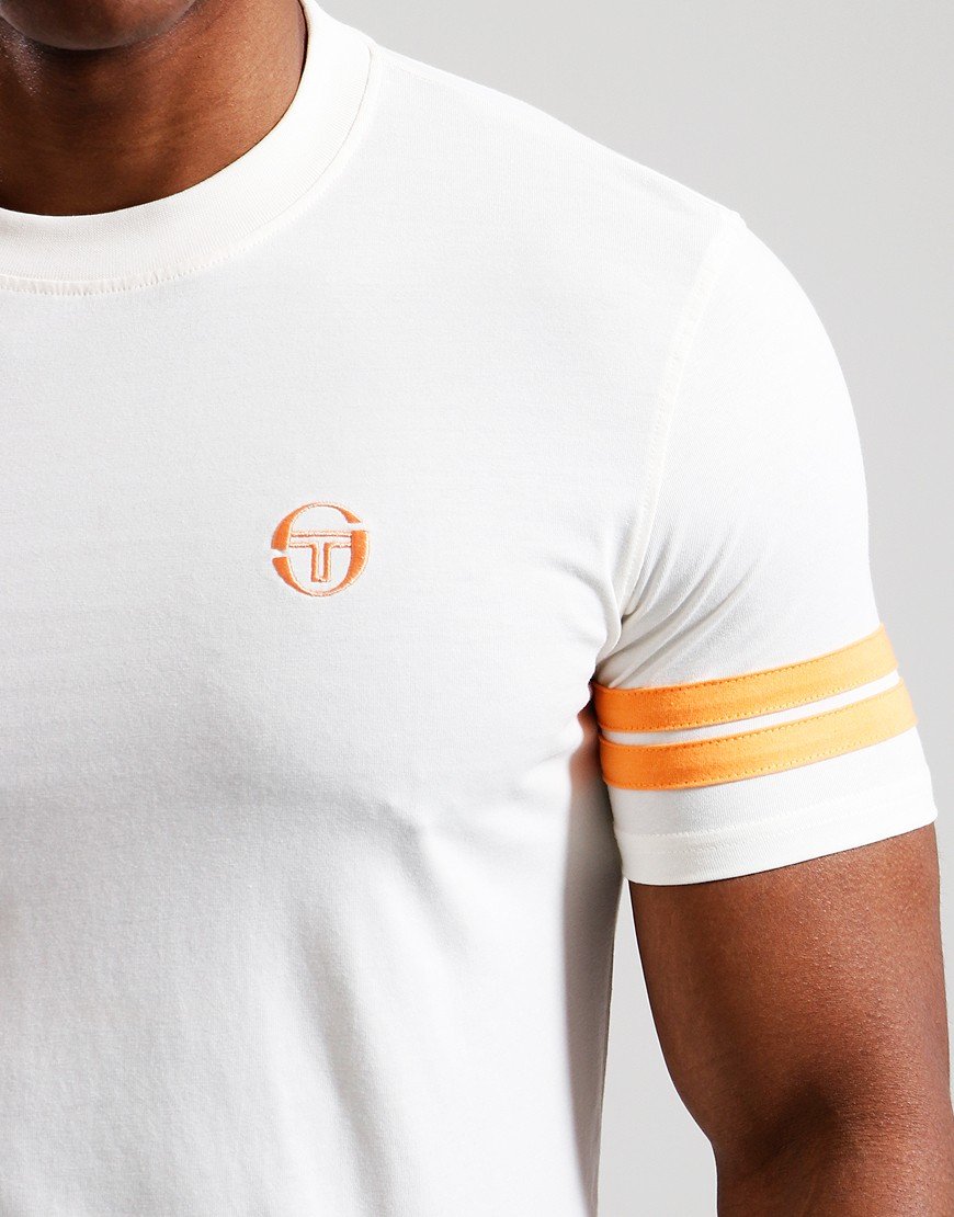 Sergio Tacchini Grello T-Shirt Gardenia - Terraces Menswear