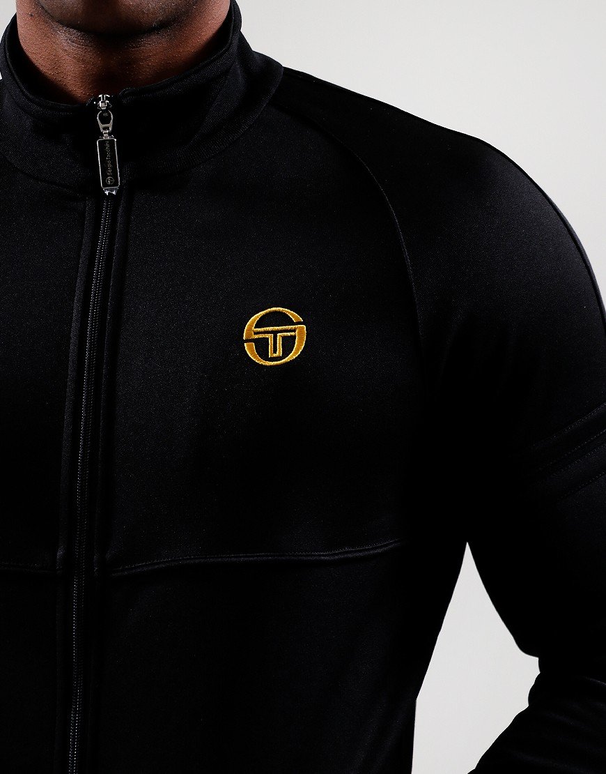 Sergio Tacchini Orion Track Top Black - Terraces Menswear