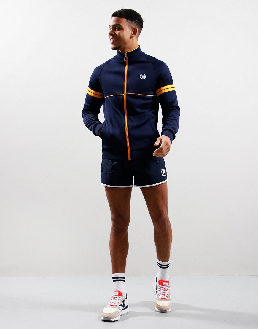 Sergio Tacchini Orion Track Top Maritime/Artisan Gold - Terraces Menswear