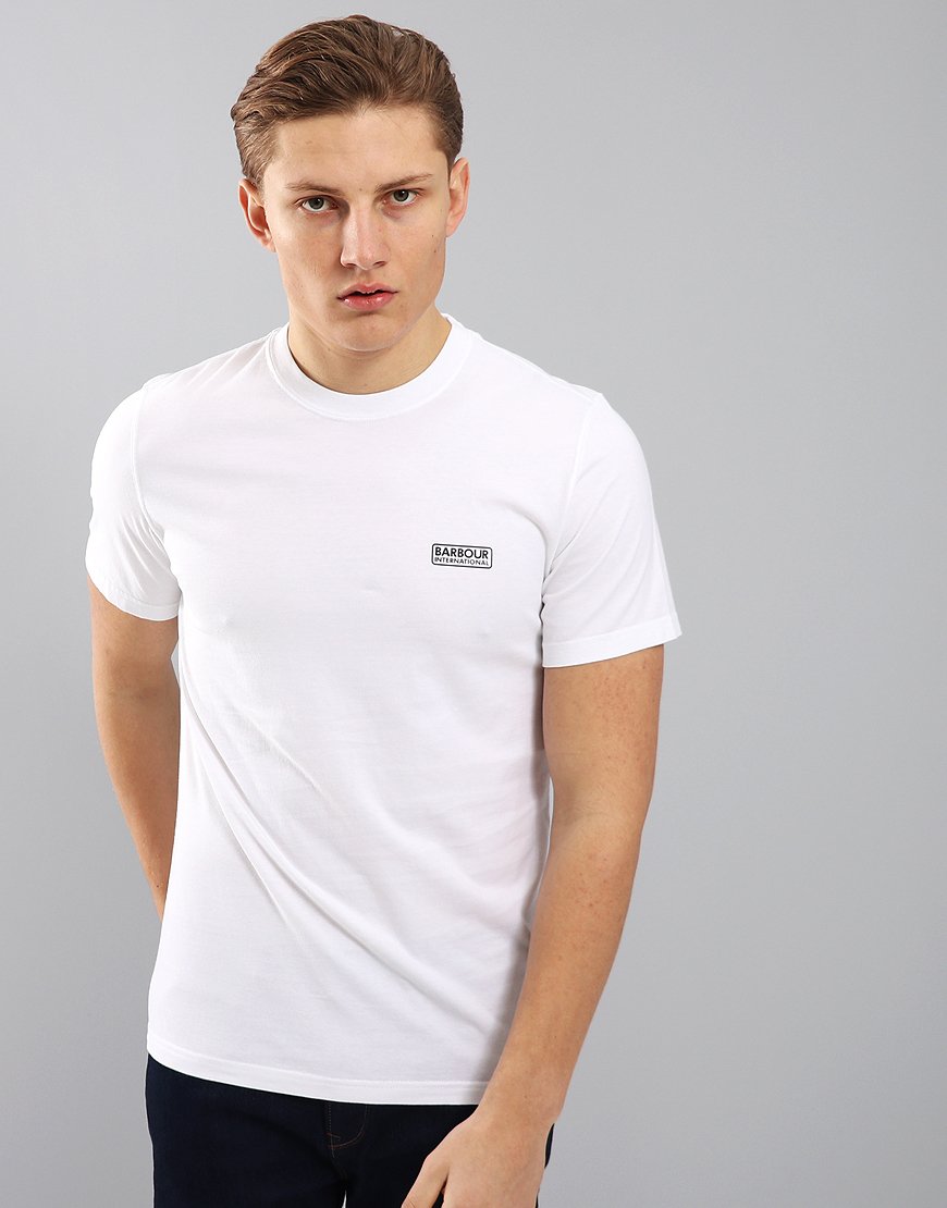 Small Logo Wht - Terraces Menswear