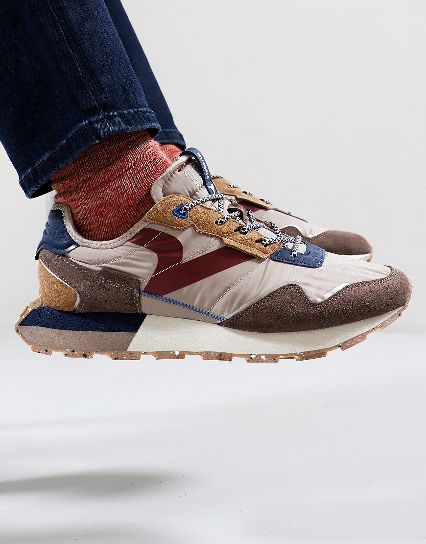 Victoria Wing Sport Trainers Gris - Terraces Menswear