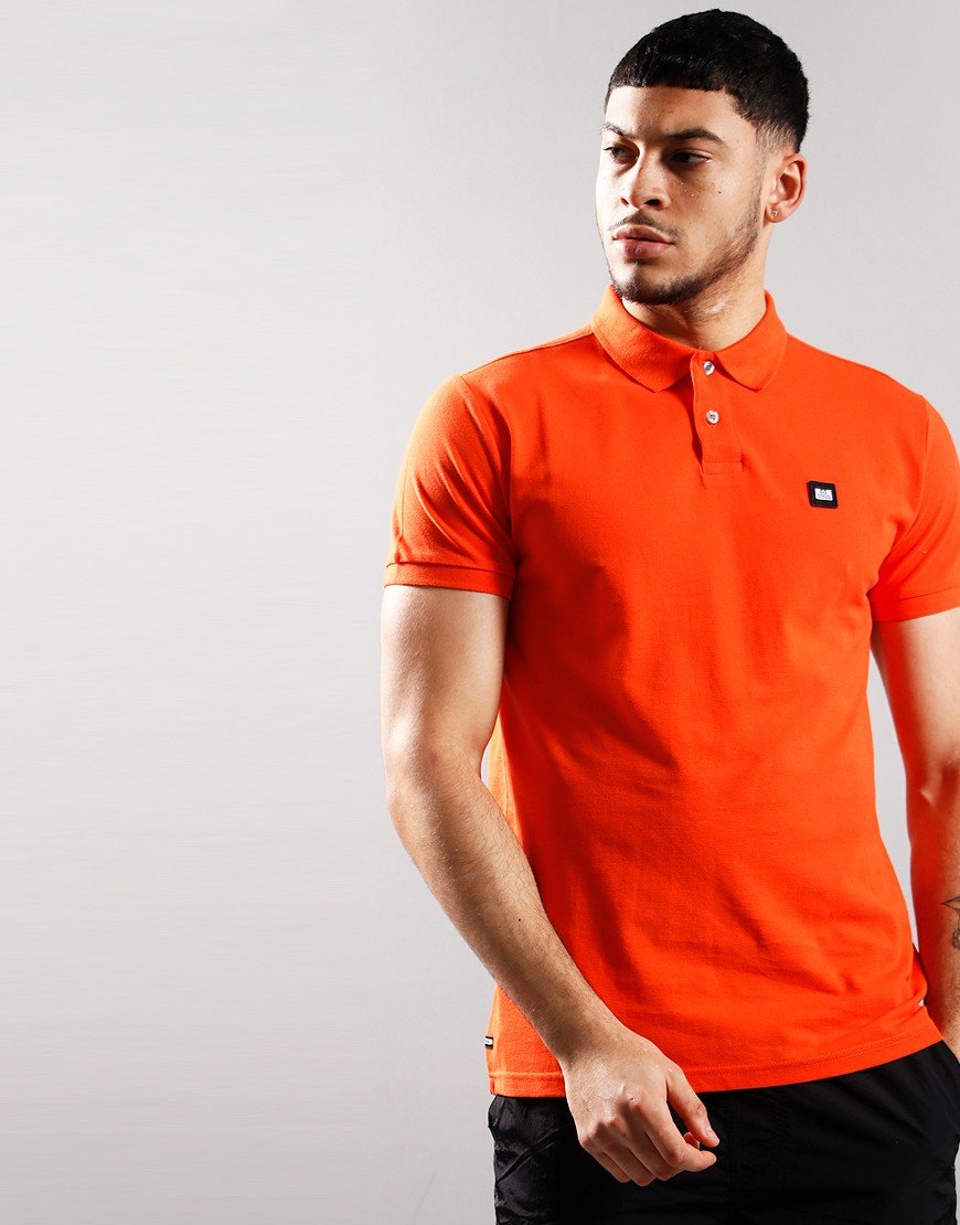 Weekend Offender Caneiros Polo Shirt Tango - Terraces Menswear