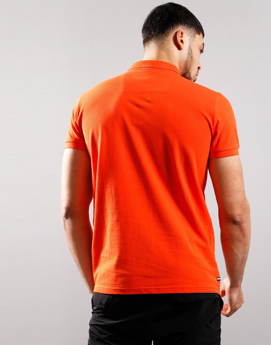 Weekend Offender Caneiros Polo Shirt Tango - Terraces Menswear