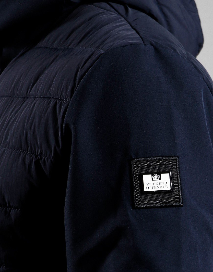 Weekend Offender Conor Jacket Navy - Terraces Menswear