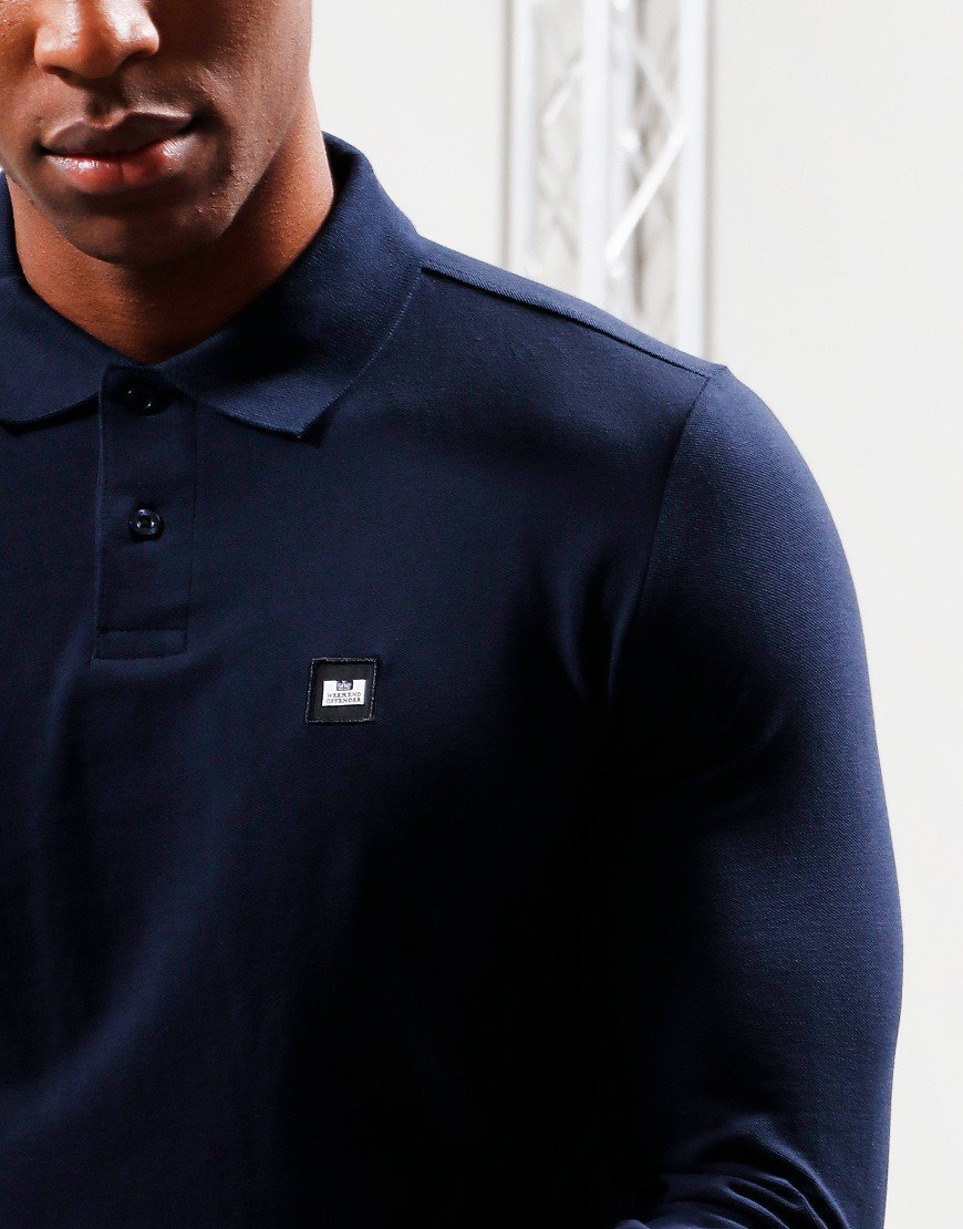 Weekend Offender Dice Polo Shirt Navy - Terraces Menswear