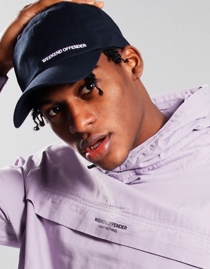 Weekend Offender Don Julian Cap Navy - Terraces Menswear