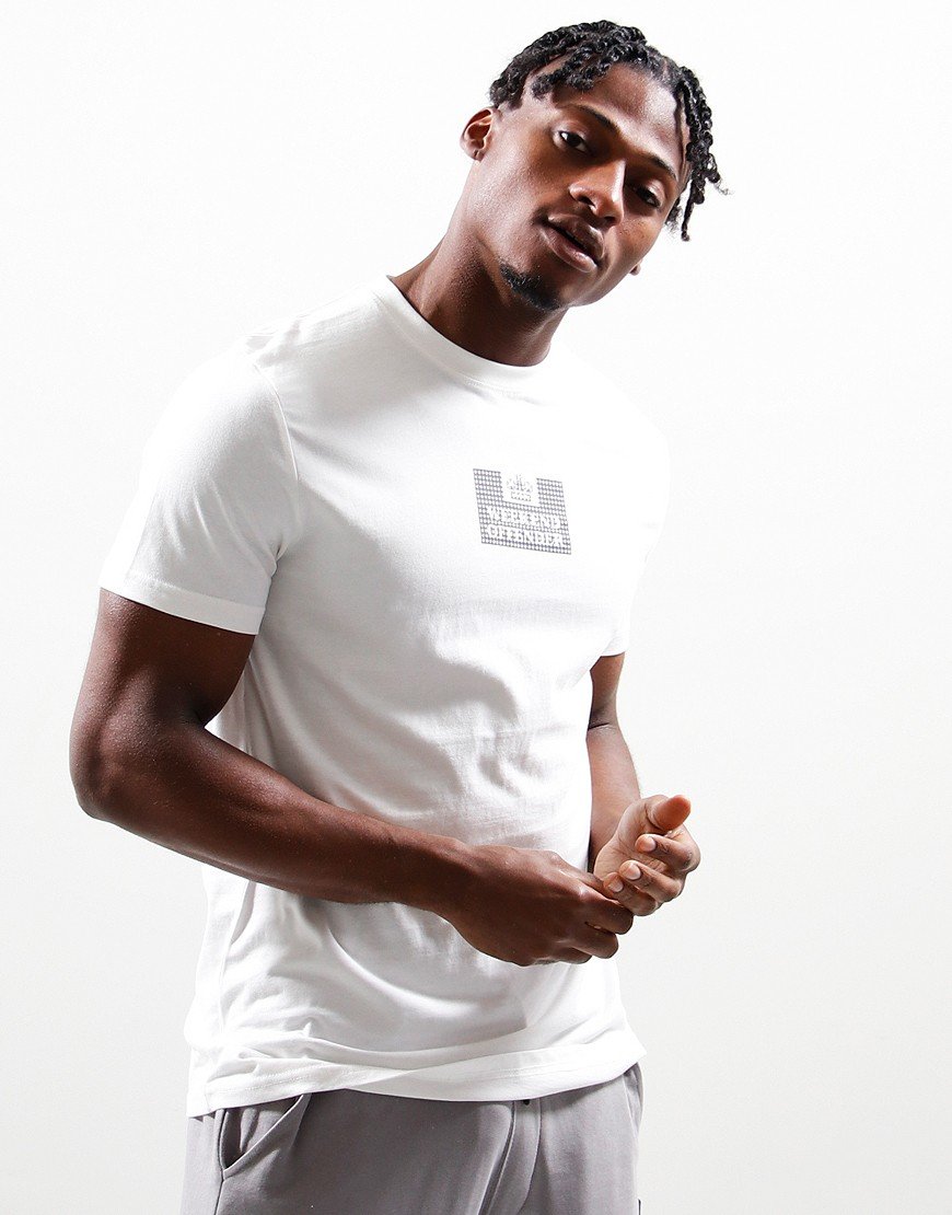 Weekend Offender Dygas T-Shirt White/House Check - Terraces Menswear