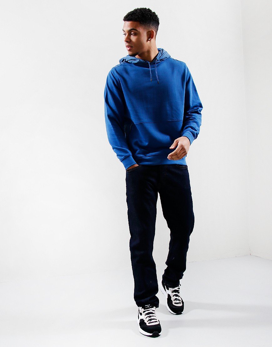 Weekend Offender El Caminito Hoodie Deep Blue - Terraces Menswear