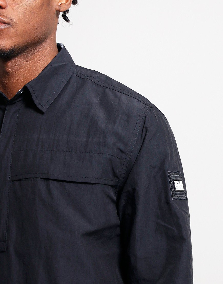 Weekend Offender Gonzalez Overshirt Black - Terraces Menswear