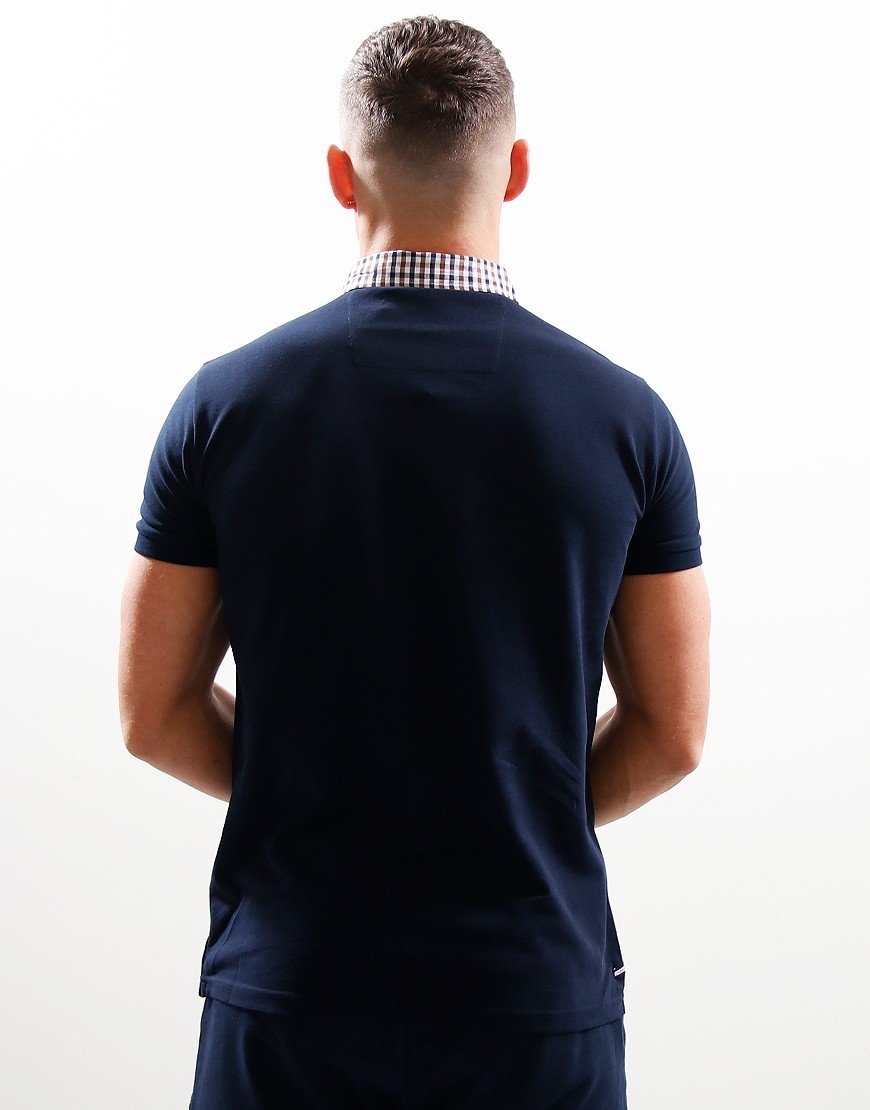 Weekend Offender Nicks Polo Shirt Navy - Terraces Menswear