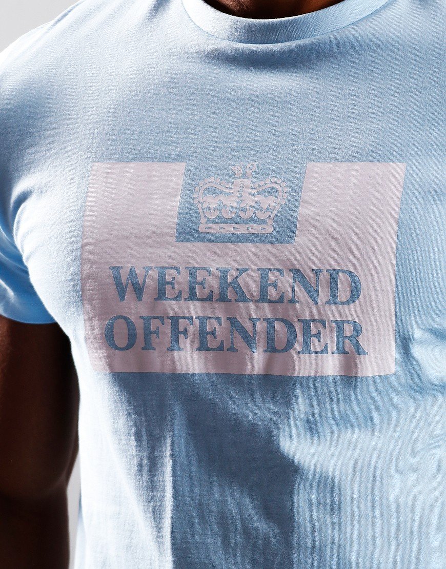 Weekend Offender Prison T-Shirt Skyfall - Terraces Menswear