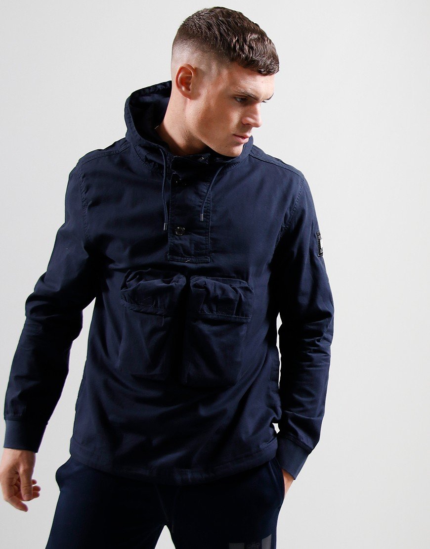 Weekend Offender Silver Puffs Jacket Navy - Terraces Menswear