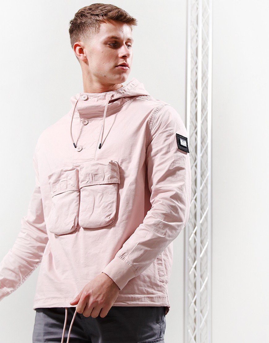 Weekend Offender Silver Puffs Jacket Rosewater - Terraces Menswear