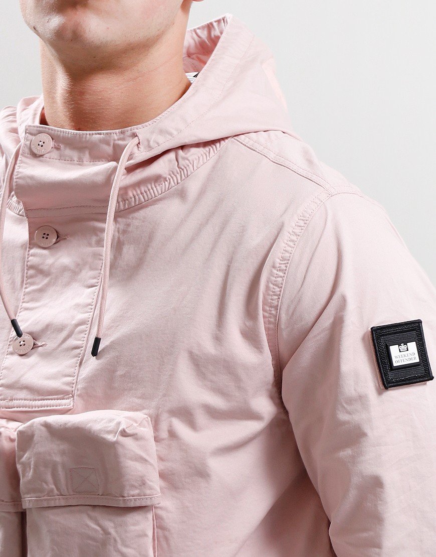 Weekend Offender Silver Puffs Jacket Rosewater - Terraces Menswear