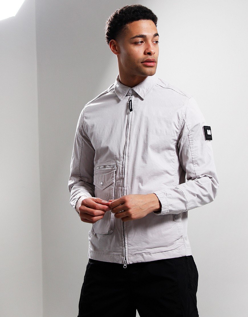 Weekend Offender Vinnie Overshirt Buttermilk - Terraces Menswear