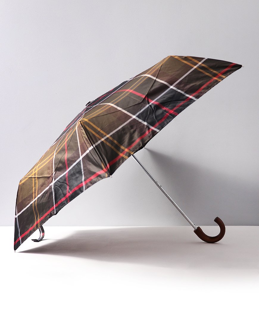 Barbour Mini Umbrella Classic Tartan - Terraces Menswear